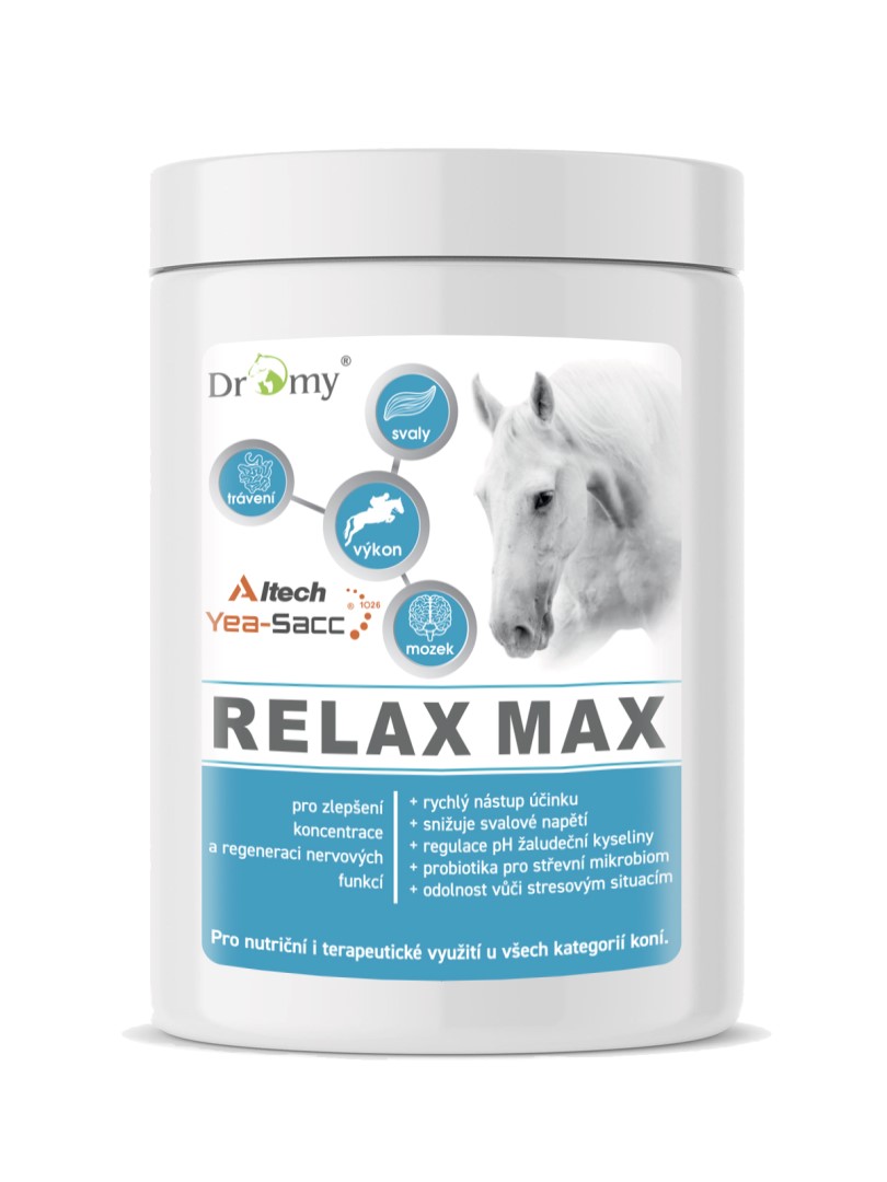 Dromy RelaxMax 1500g - Jezdecké potřeby Koníkům